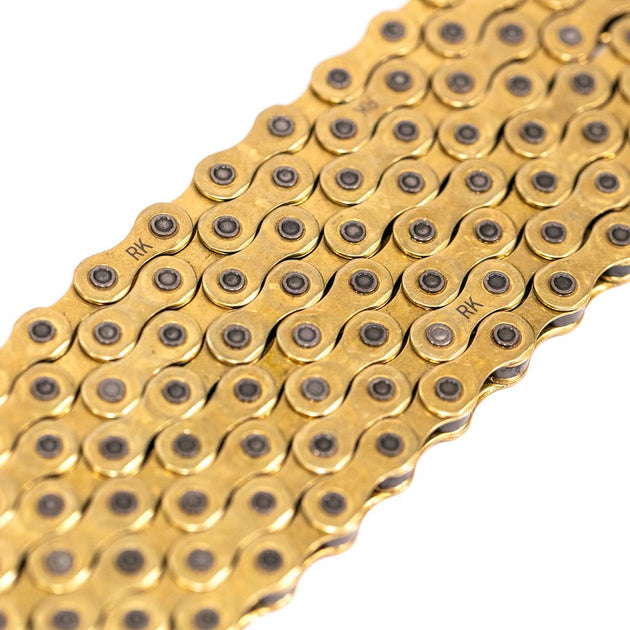 RK Hyper Toughness Track Chain - 1/8" - Gold - 130 Links – GEAR Shop ...